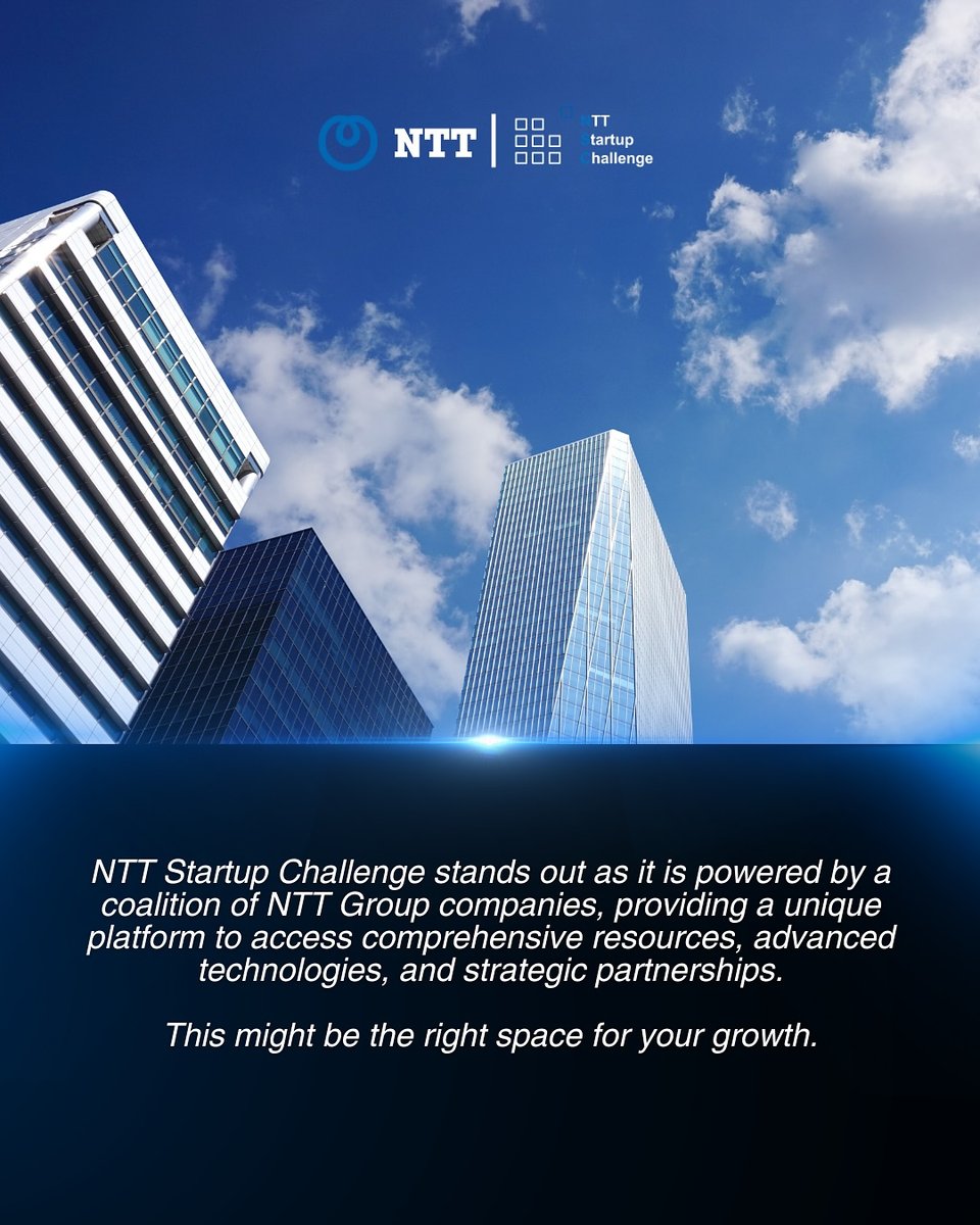 Meet NTT Startup Challenge | NTT Tech talk salon 2025